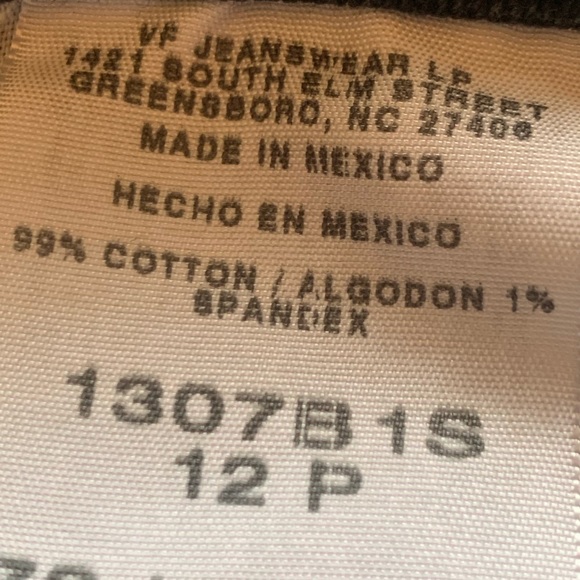 Jeans | Vf Jeanswear Black Jeans | Poshmark